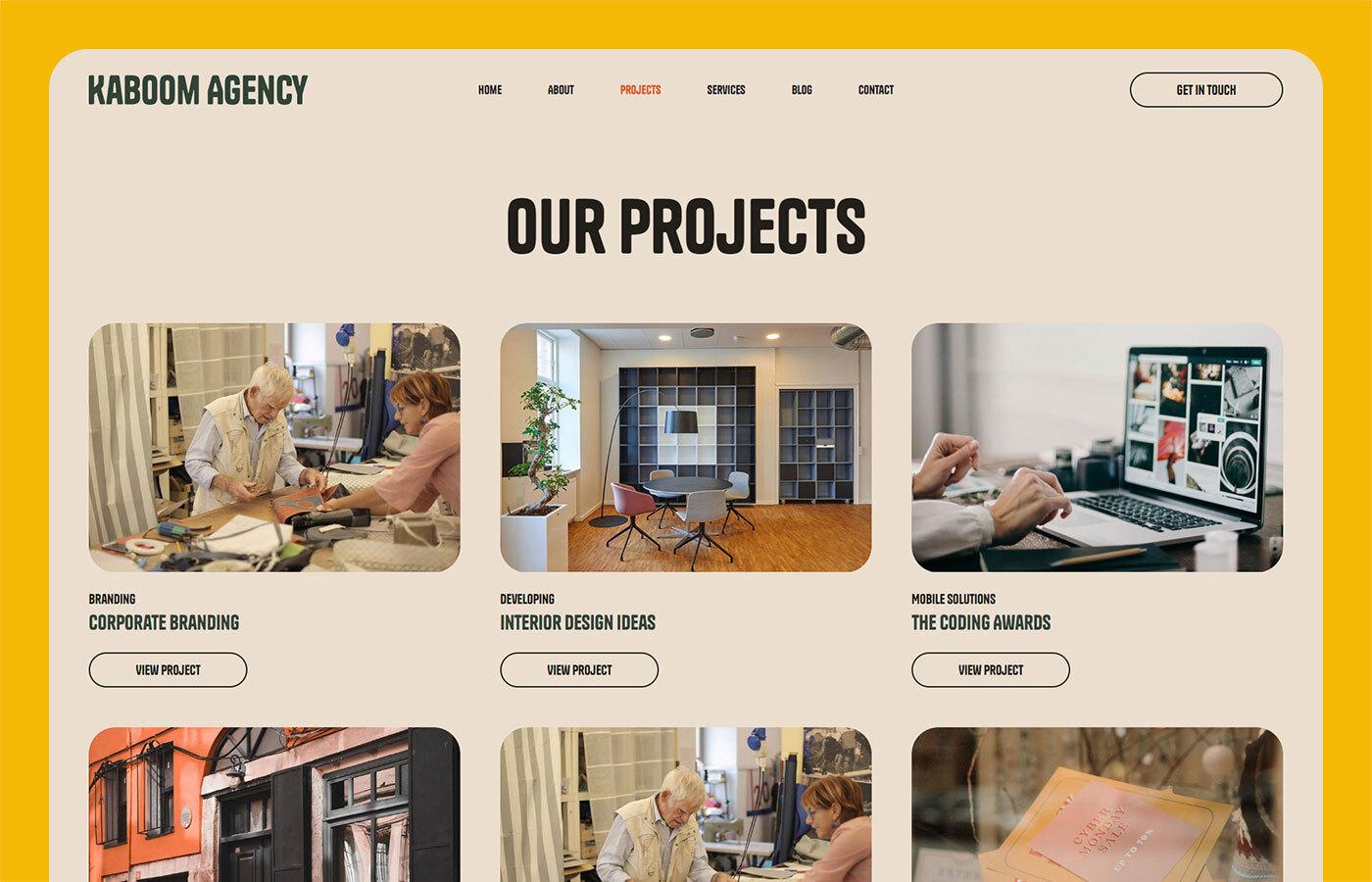 Kaboom - Agency HTML5 Responsive Website Template