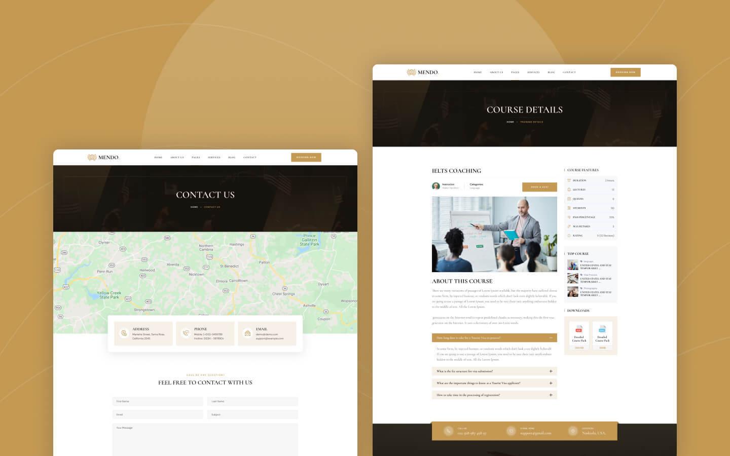 Mendo - Consulting HTML5 Responsive Website Template