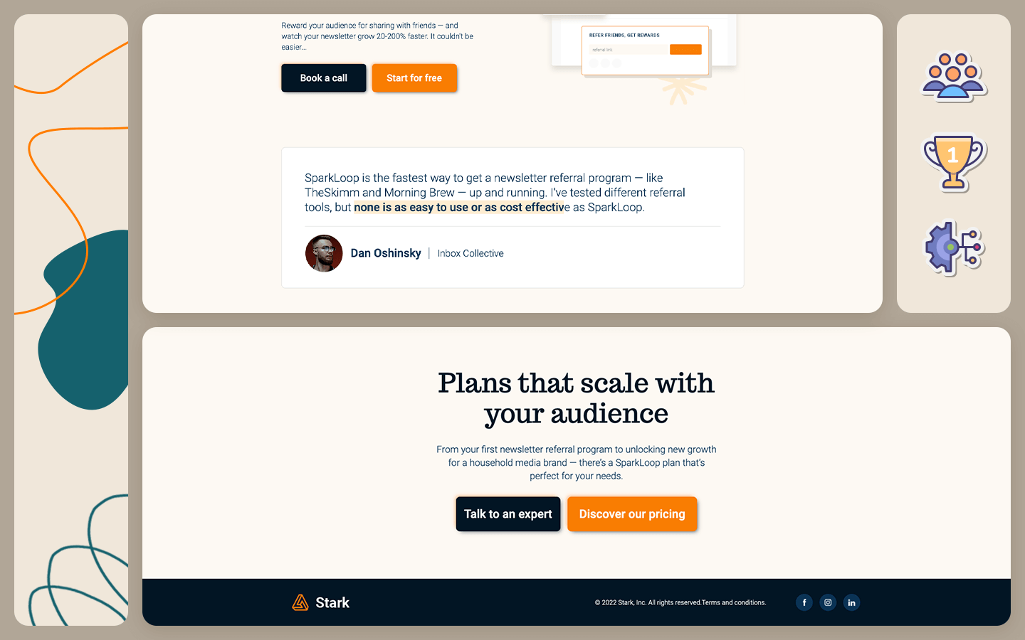Stark Platform - Startup HTML5 Responsive Website Template