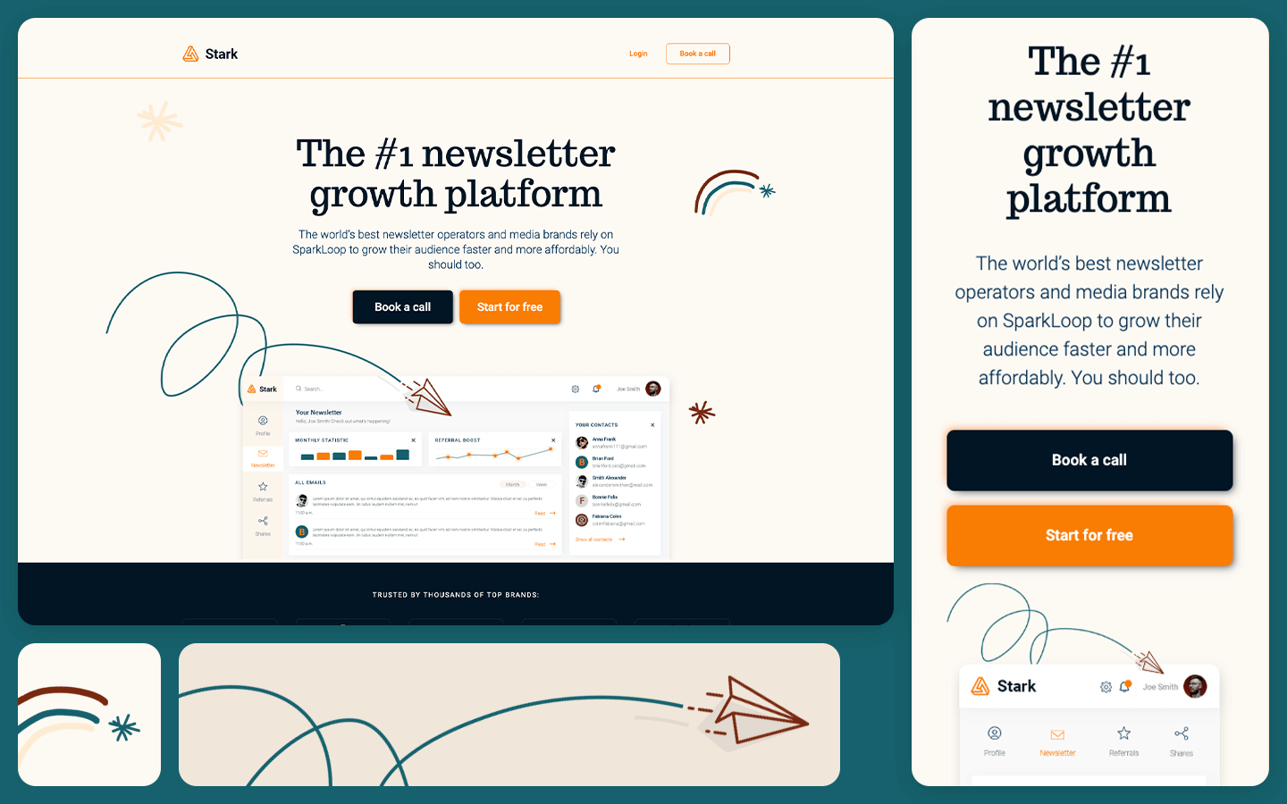 Stark Platform - Startup HTML5 Responsive Website Template