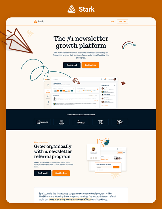 Stark Platform - Startup HTML5 Responsive Website Template
