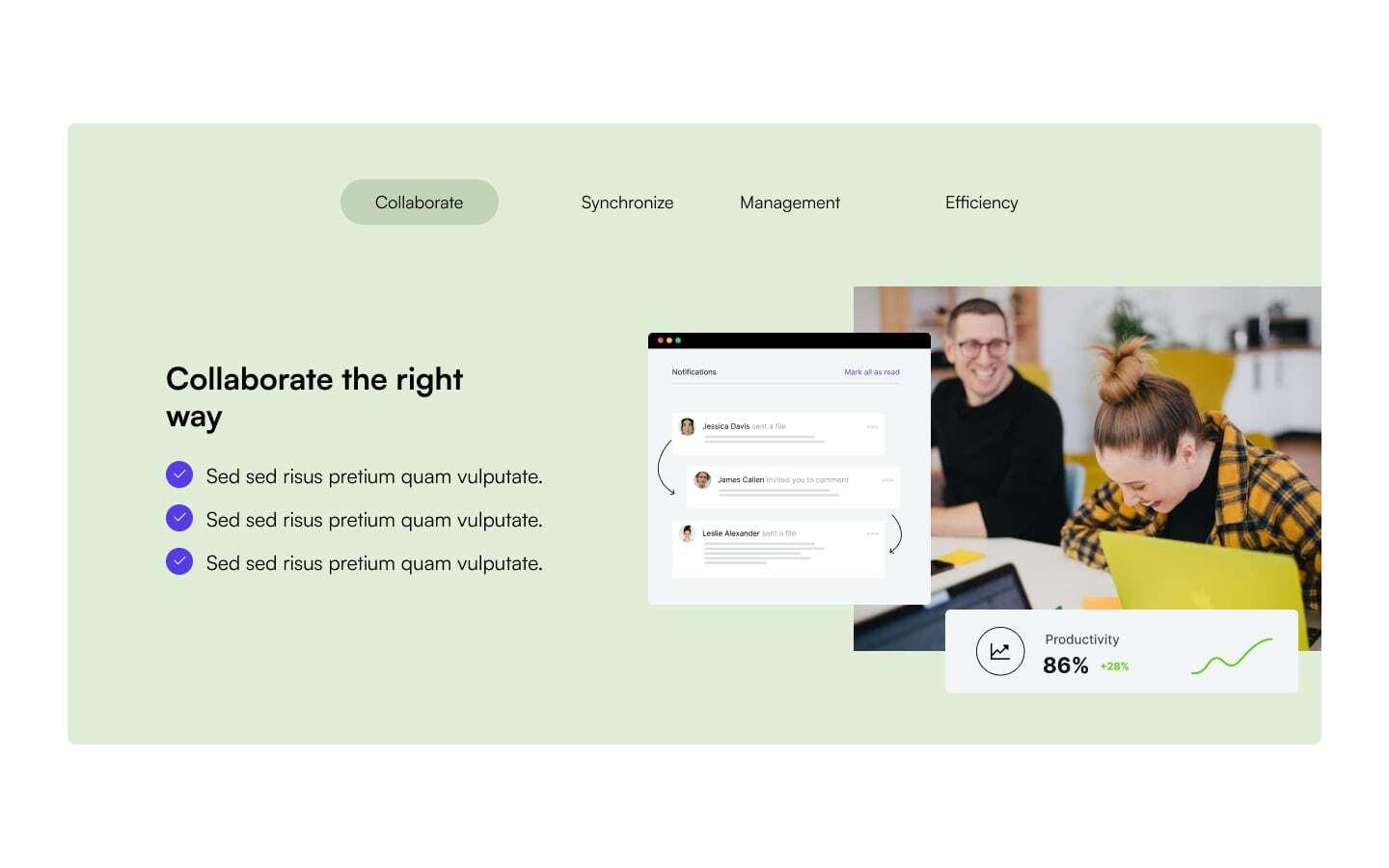 Sync - SaaS HTML5 Responsive Website Template