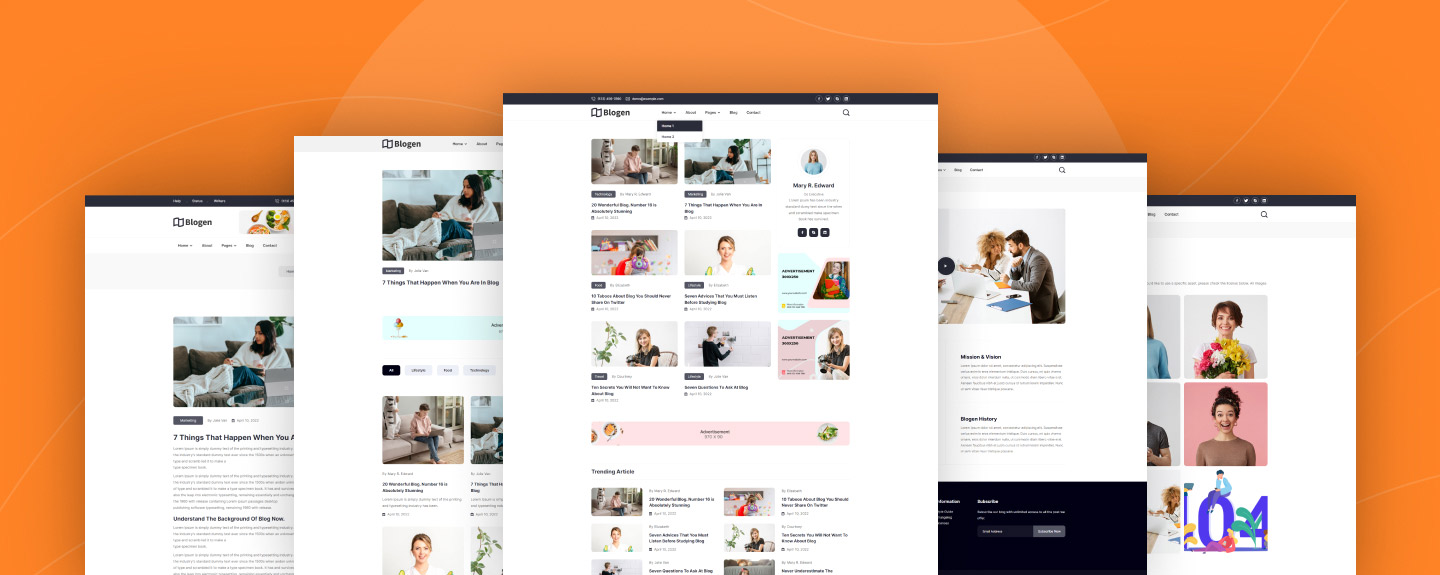 StoryX - News HTML5 Responsive Website Template