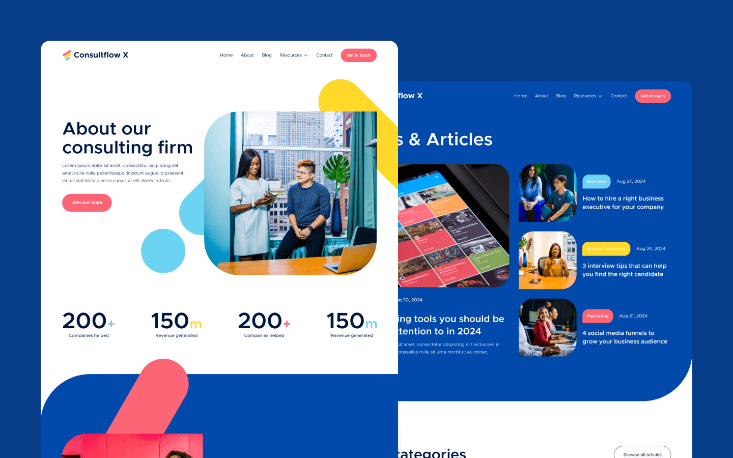 Consultflow X - Consulting HTML5 Responsive Website Template