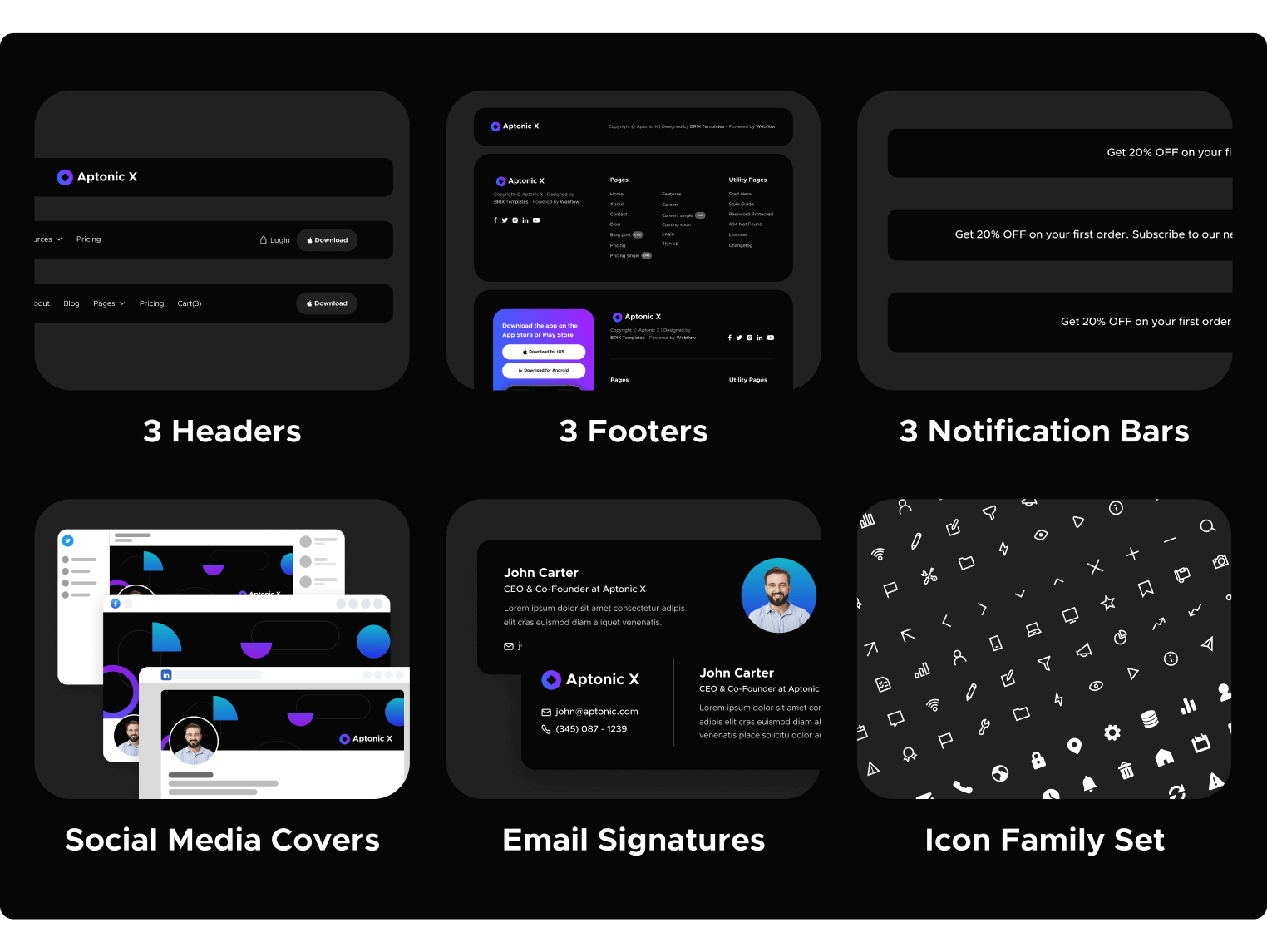 Aptonic X - App HTML5 Responsive Website Template