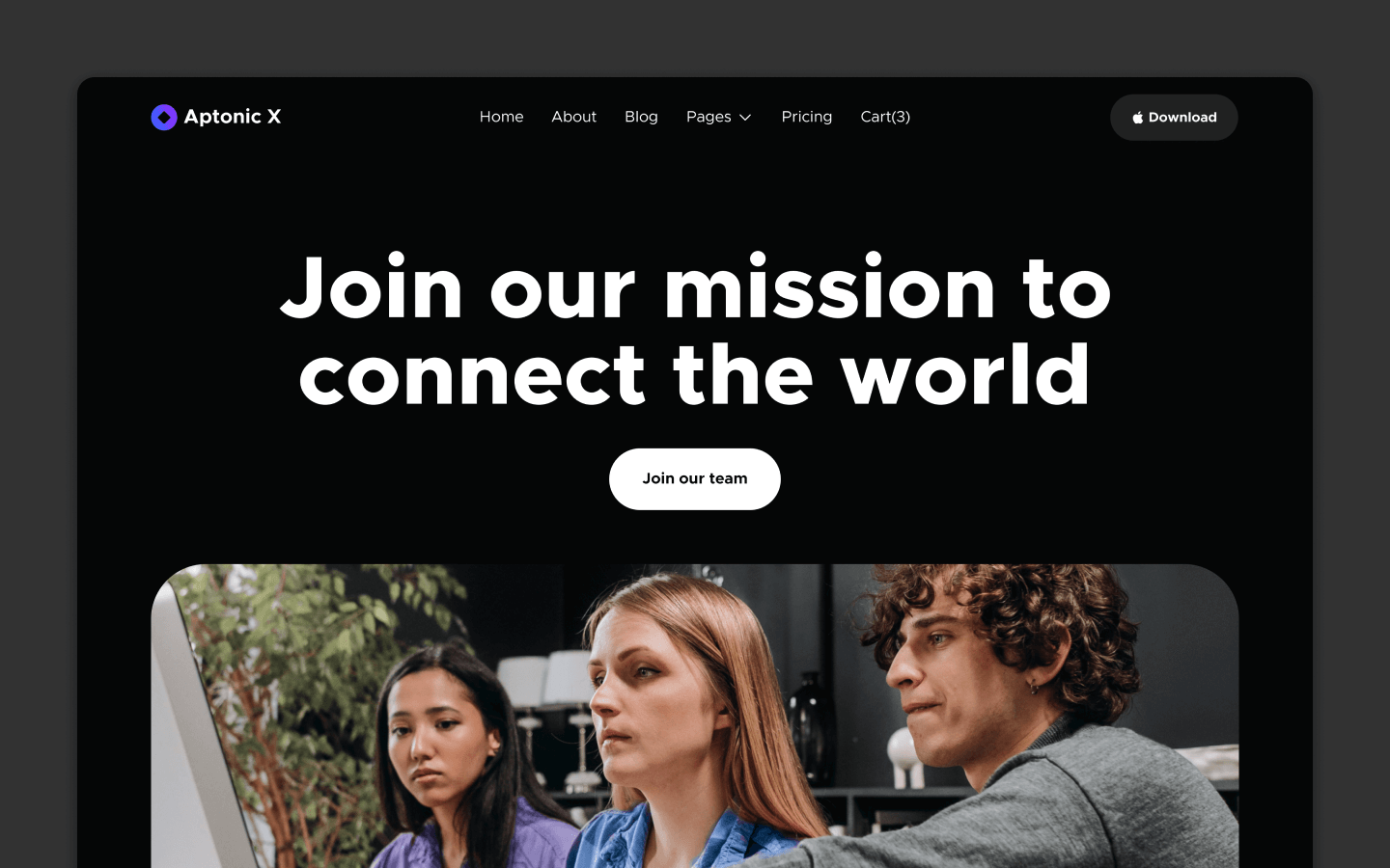 Aptonic X - App HTML5 Responsive Website Template