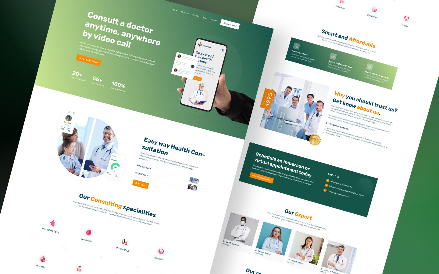 Sastozai - Health HTML5 Responsive Website Template