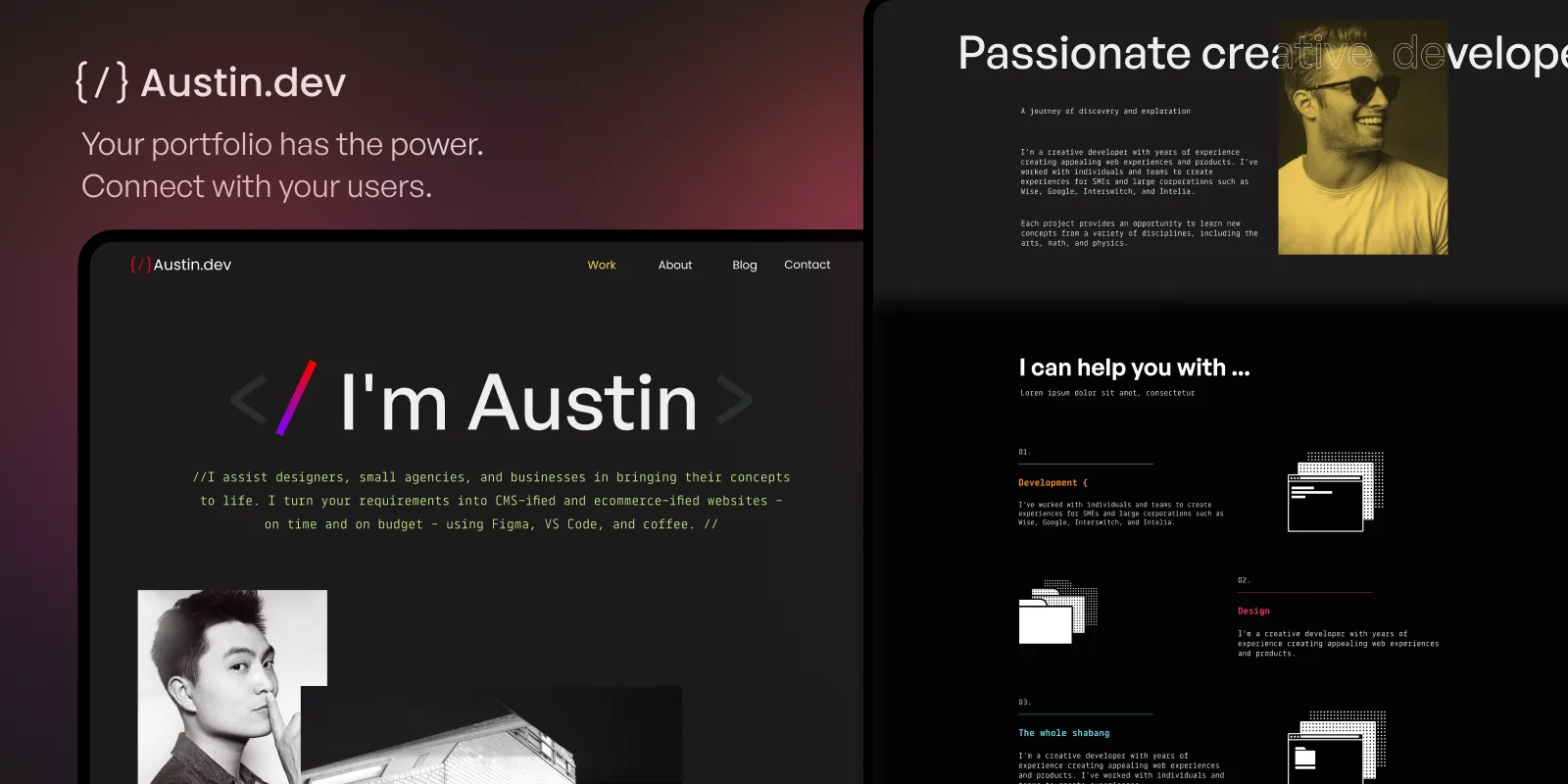 Austin - Portfolio HTML5 Responsive Website Template