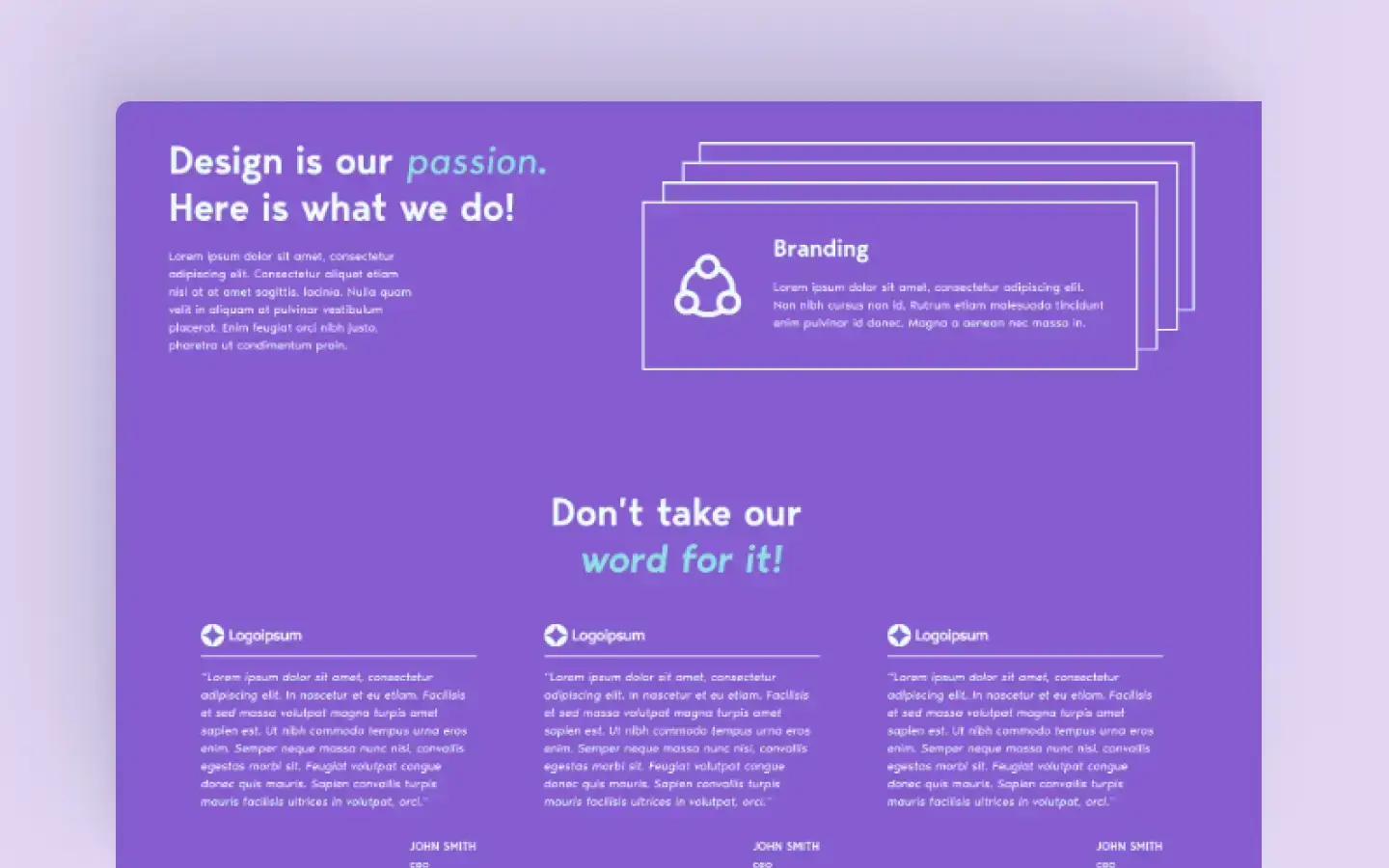 Propage - Creative HTML5 Responsive Website Template
