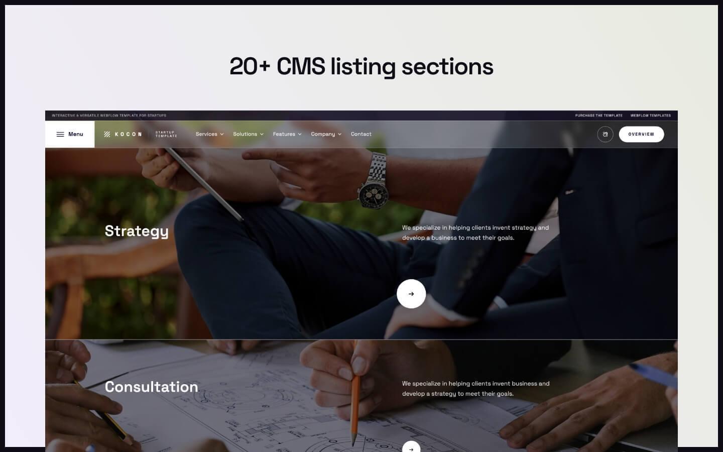 Kocon - Startup HTML5 Responsive Website Template