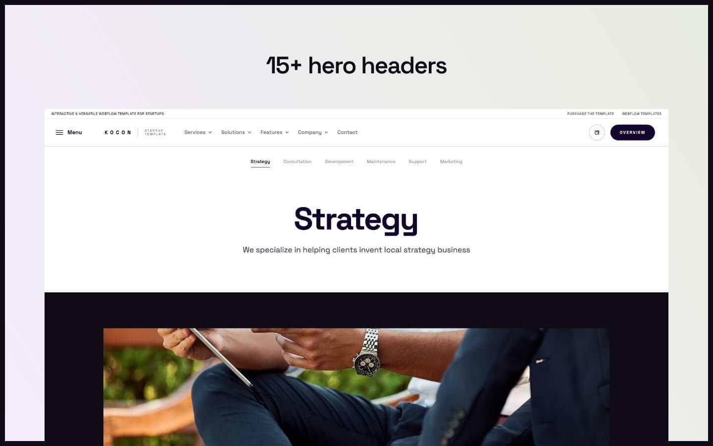 Kocon - Startup HTML5 Responsive Website Template