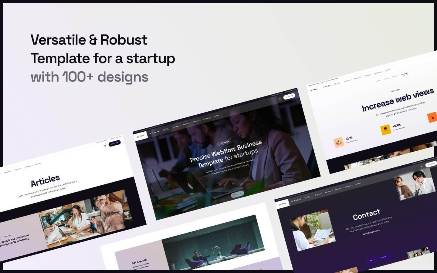Kocon - Startup HTML5 Responsive Website Template
