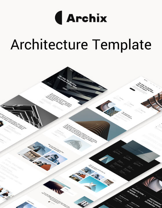 Archix - Architecture HTML5 Responsive Website Template
