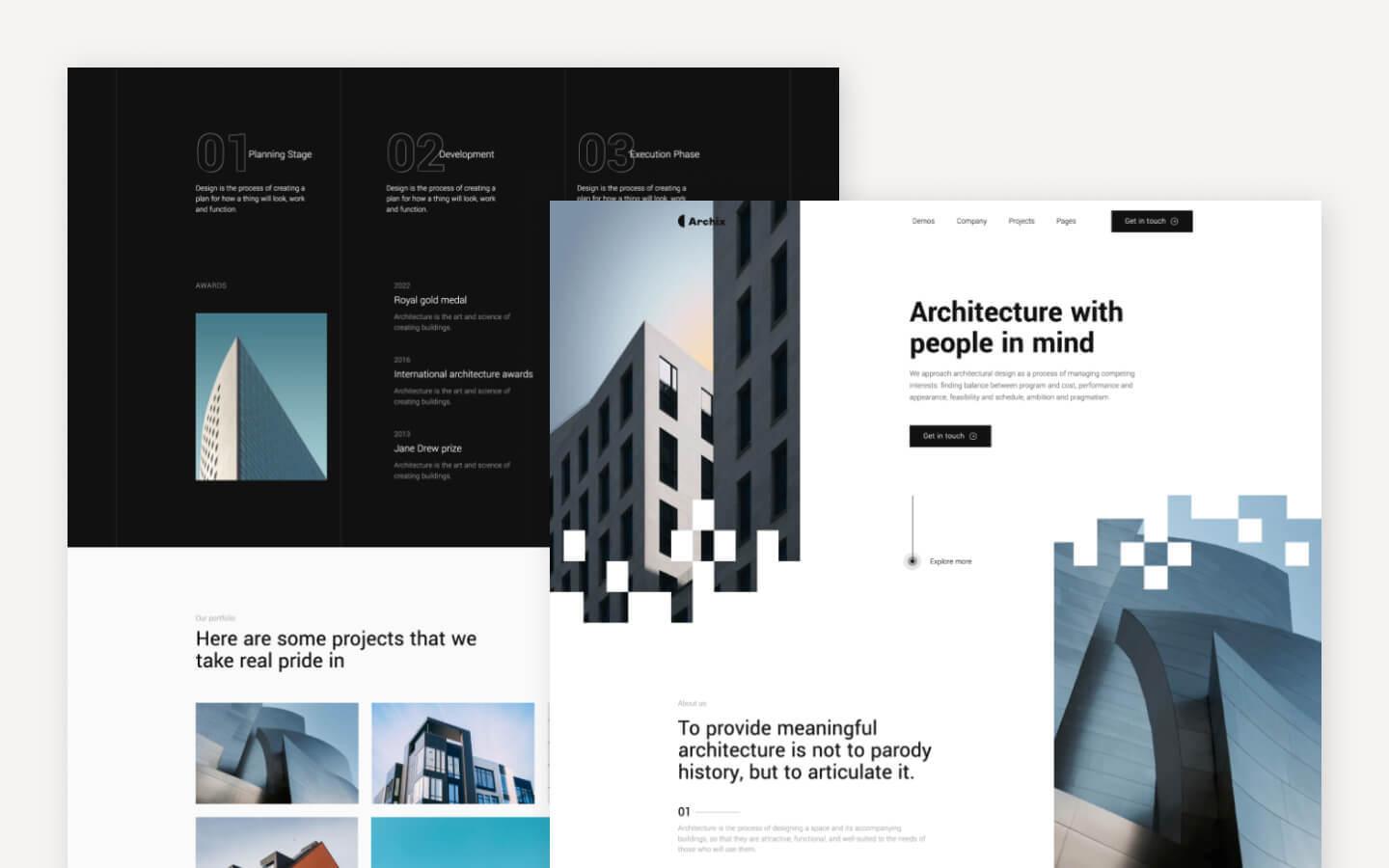 Archix - Architecture HTML5 Responsive Website Template