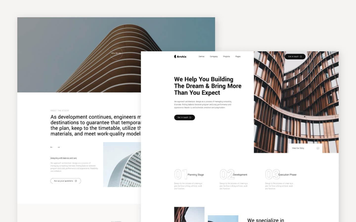 Archix - Architecture HTML5 Responsive Website Template