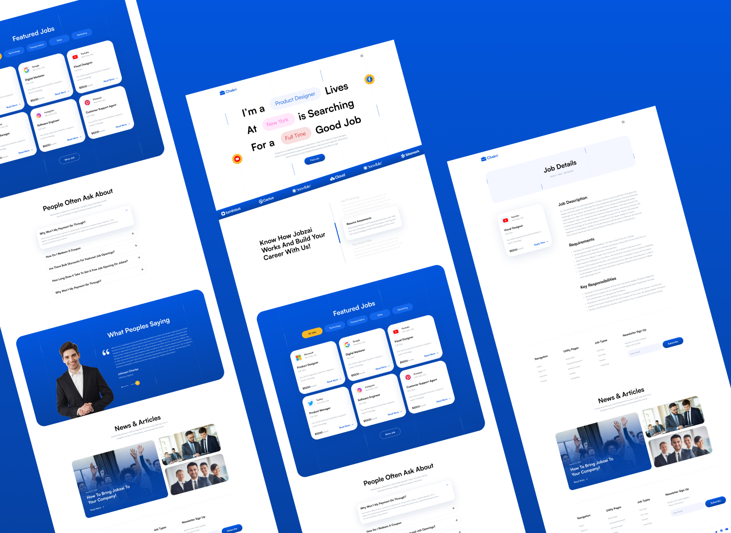 Chakri - Job Portal HTML5 Responsive Website Template