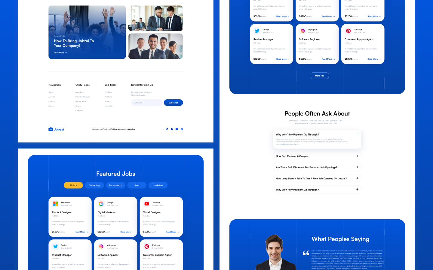 Chakri - Job Portal HTML5 Responsive Website Template