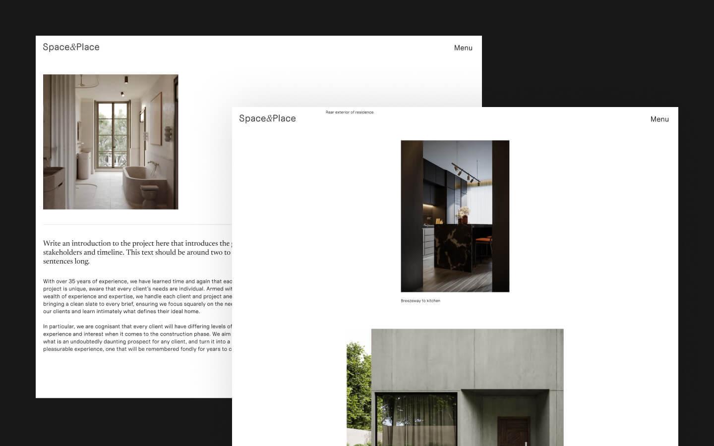 Places - Architecture HTML5 Responsive Website Template