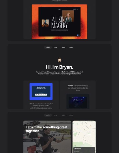 BERGEN - Portfolio HTML5 Responsive Website Template