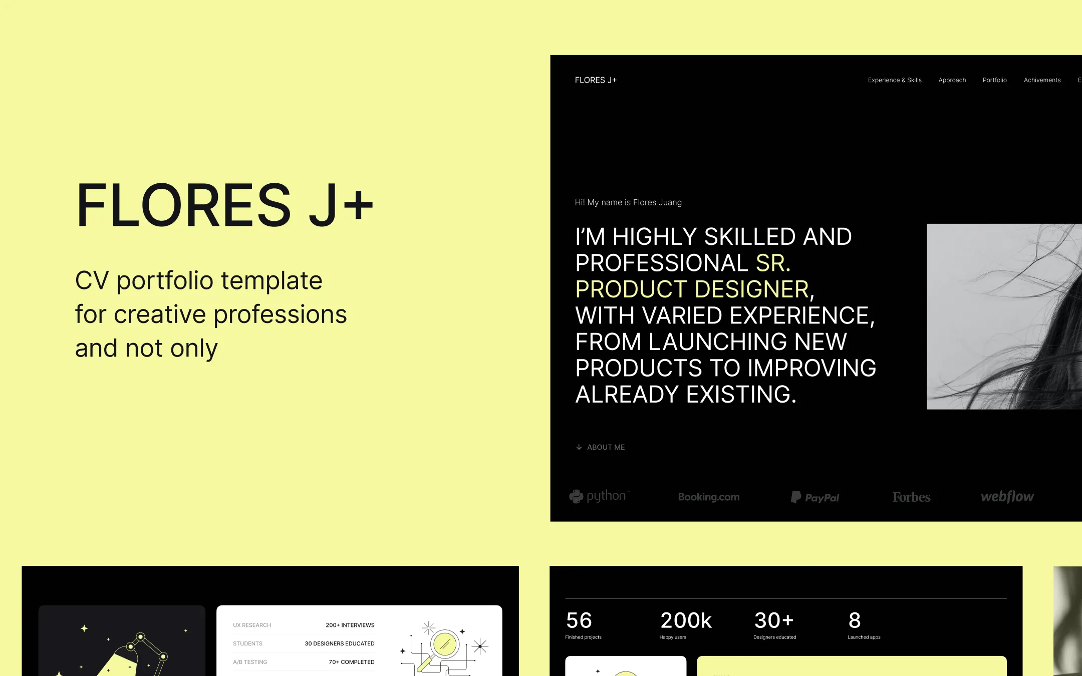 Flores J+ - Designer HTML5 Responsive Website Template