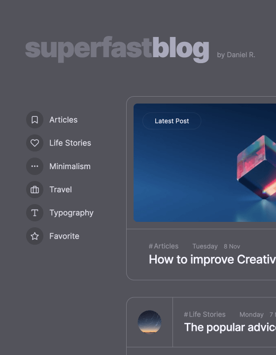 Featured | Muzli Creative Store