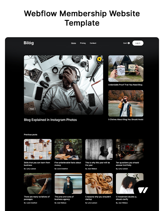 Bilog - Blog HTML5 Responsive Website Template