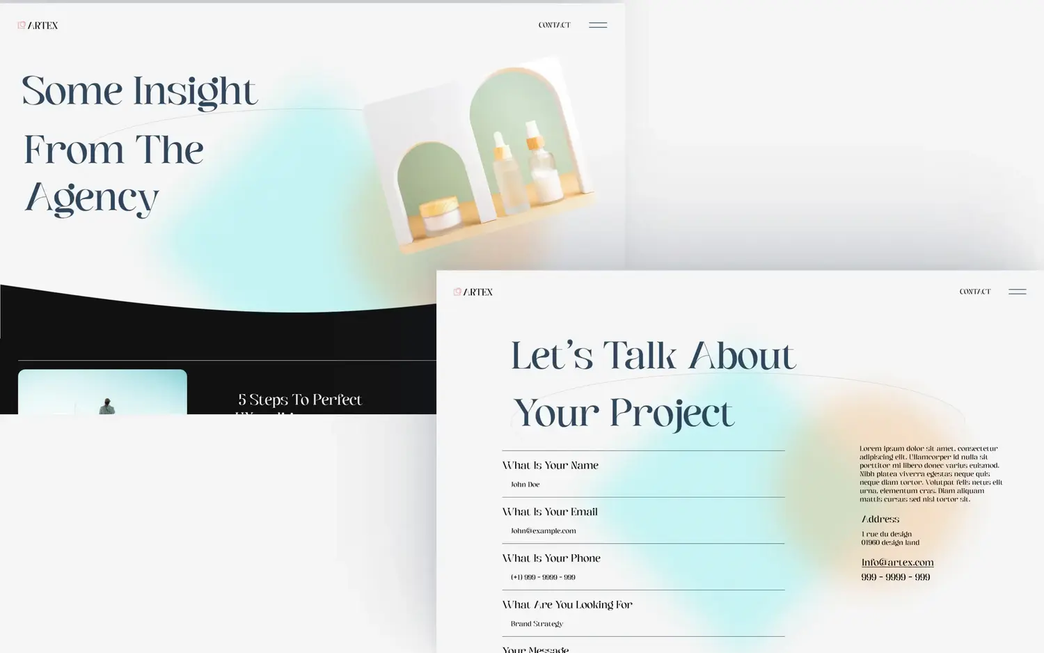 Artex - Agency HTML5 Responsive Website Template