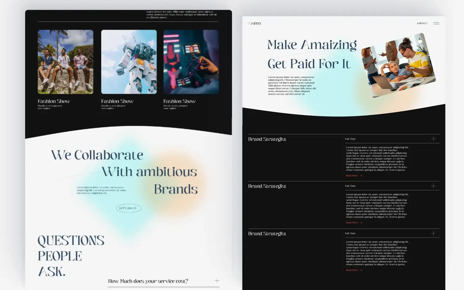 Artex - Agency HTML5 Responsive Website Template