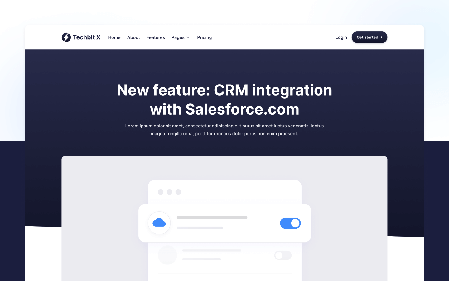 Techbit X - Technology HTML5 Responsive Website Template