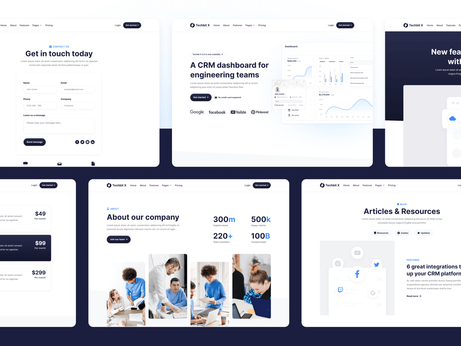 Techbit X - Technology HTML5 Responsive Website Template