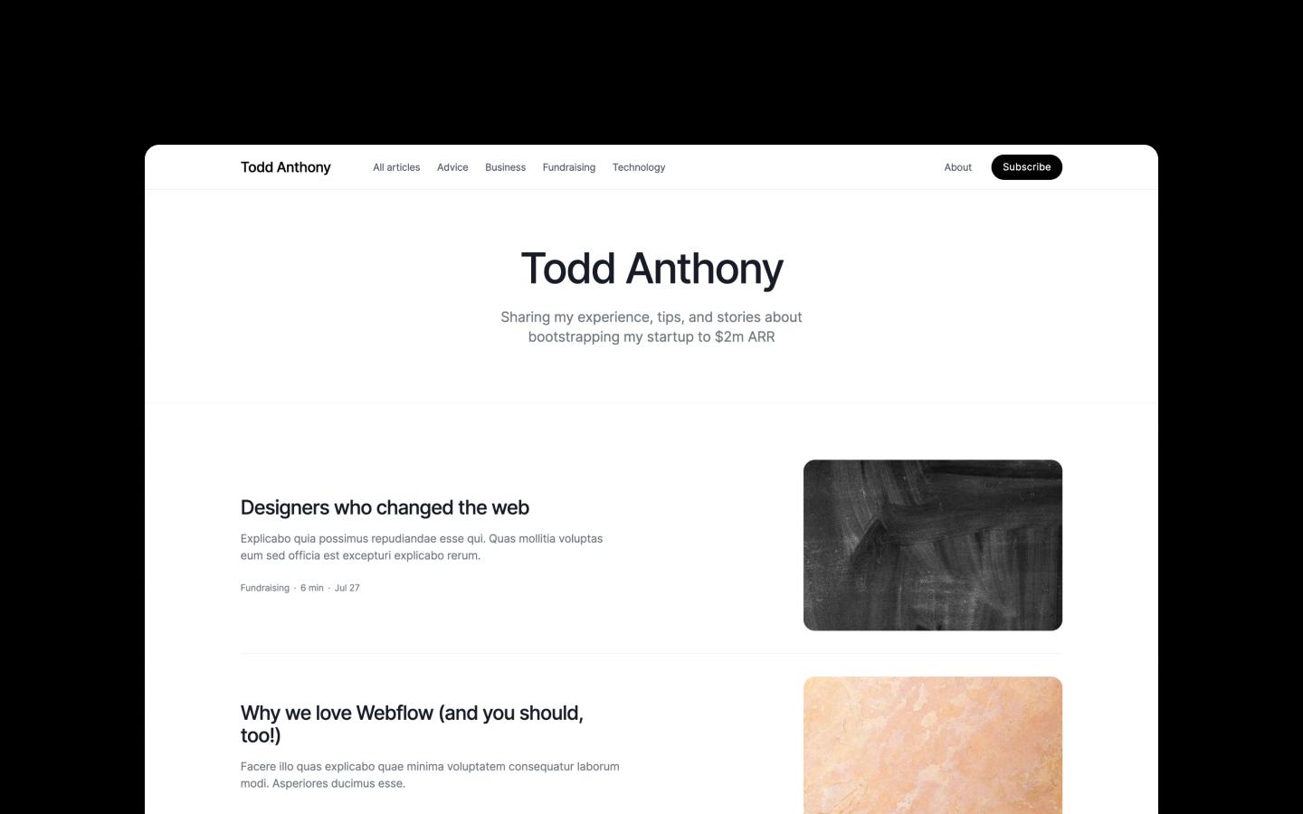 Column - Magazine HTML5 Responsive Website Template