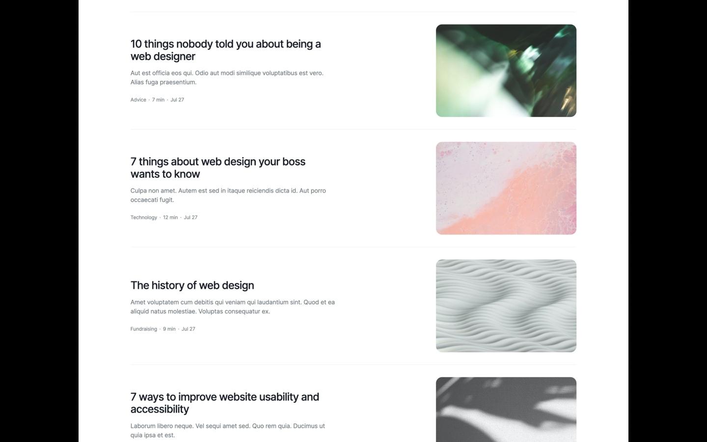 Column - Magazine HTML5 Responsive Website Template
