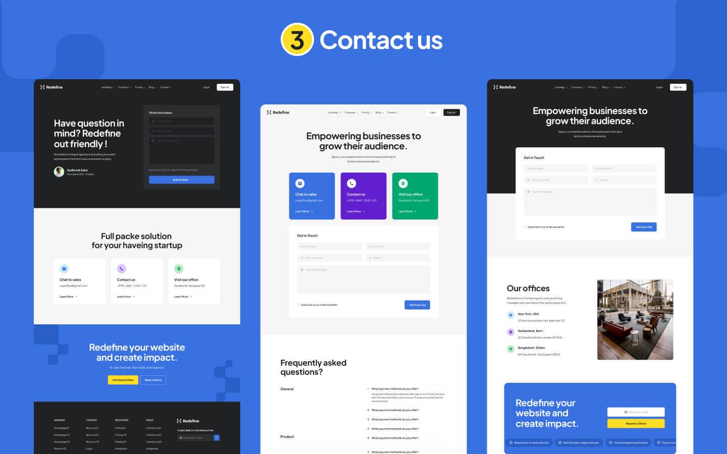 Redefine - Startup HTML5 Responsive Website Template