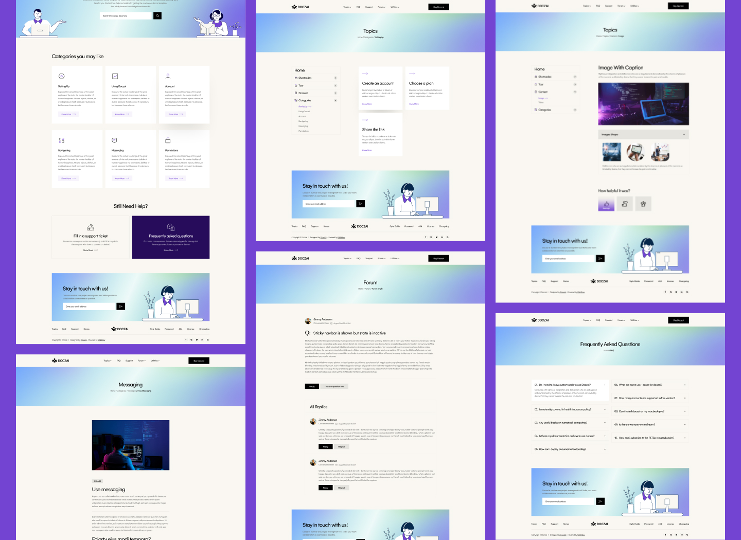 Doczai - Documentation HTML5 Responsive Website Template