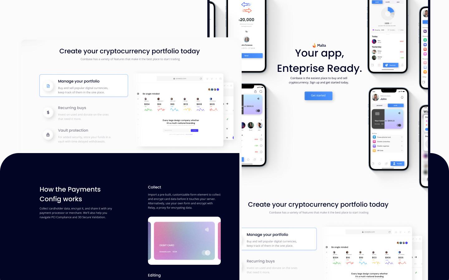 Malta - App HTML5 Responsive Website Template
