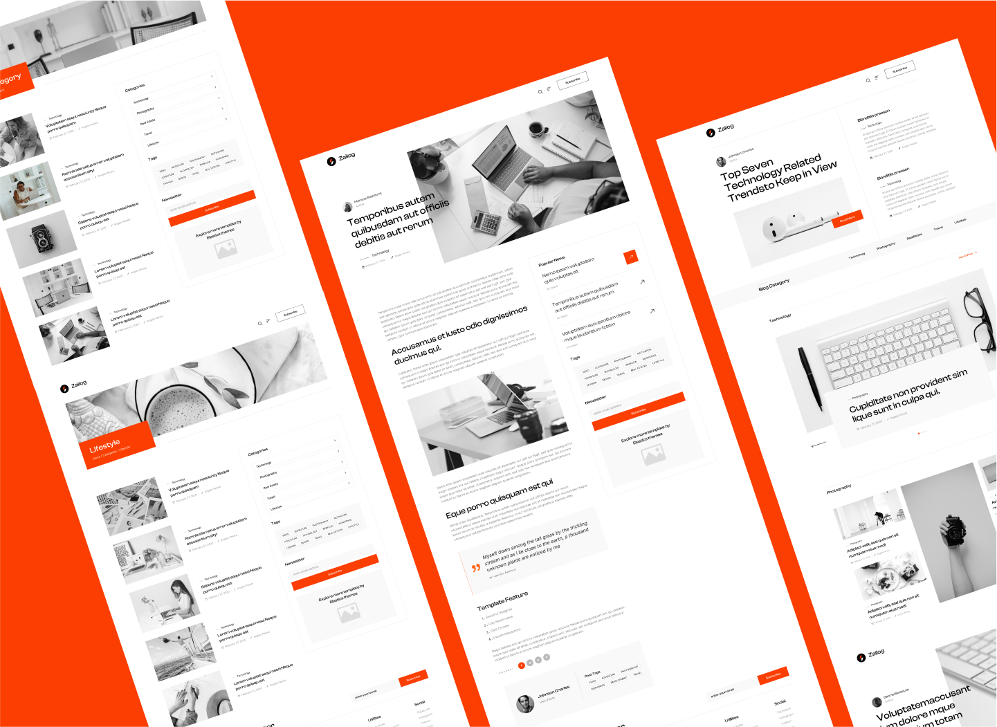 Zailog - Technology HTML5 Responsive Website Template