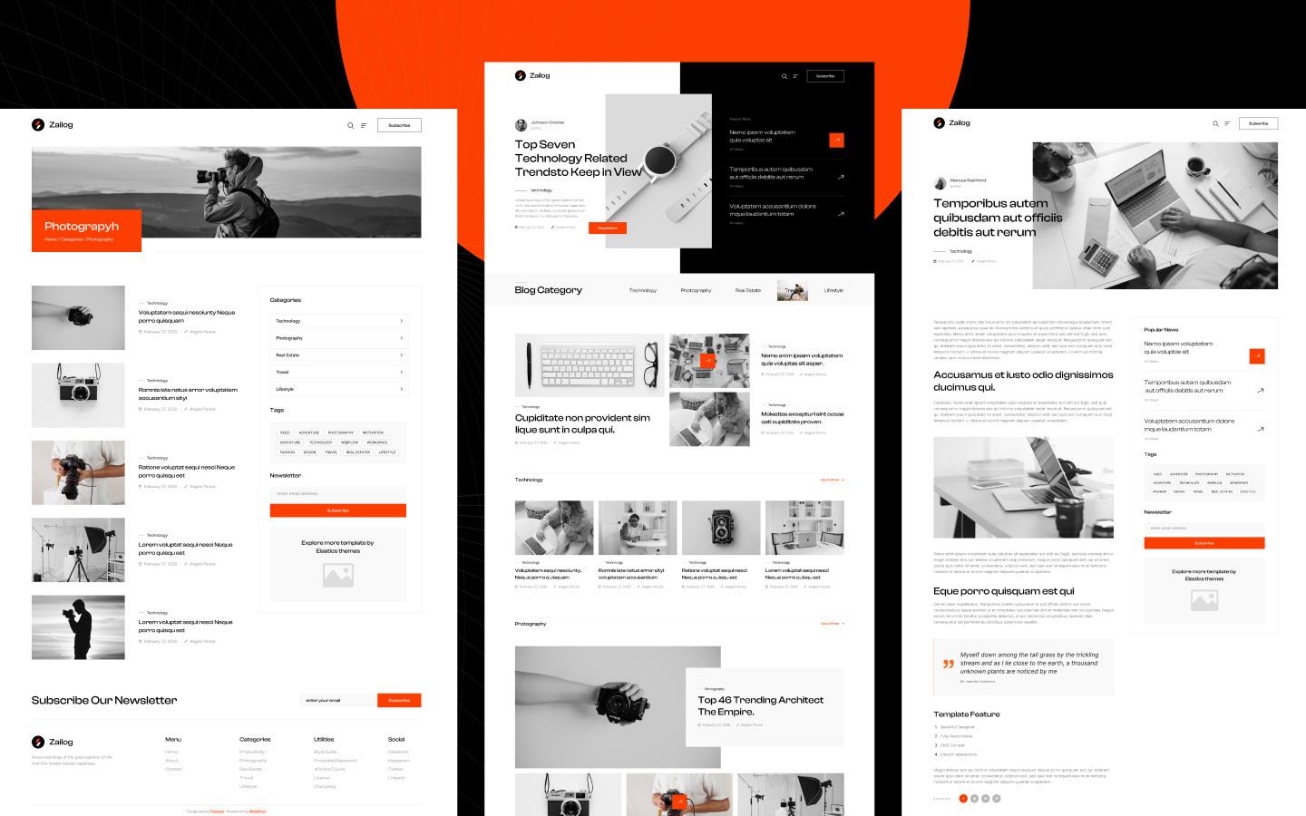 Zailog - Technology HTML5 Responsive Website Template