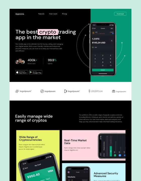 Impression - App HTML5 Responsive Website Template