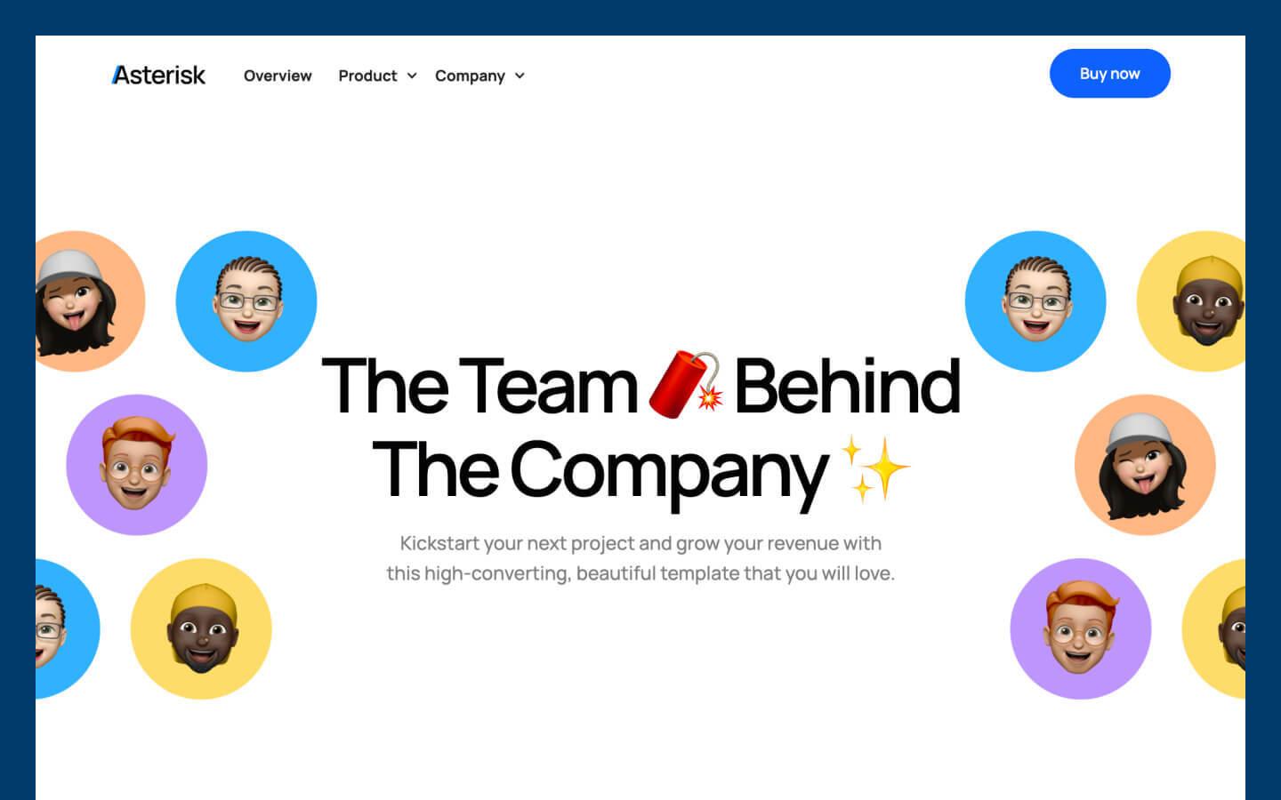Asterisk - SaaS HTML5 Responsive Website Template
