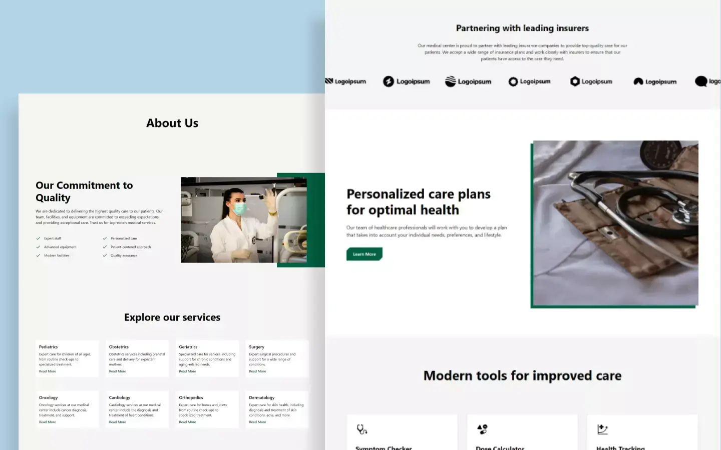 Leaf - Health HTML5 Responsive Website Template