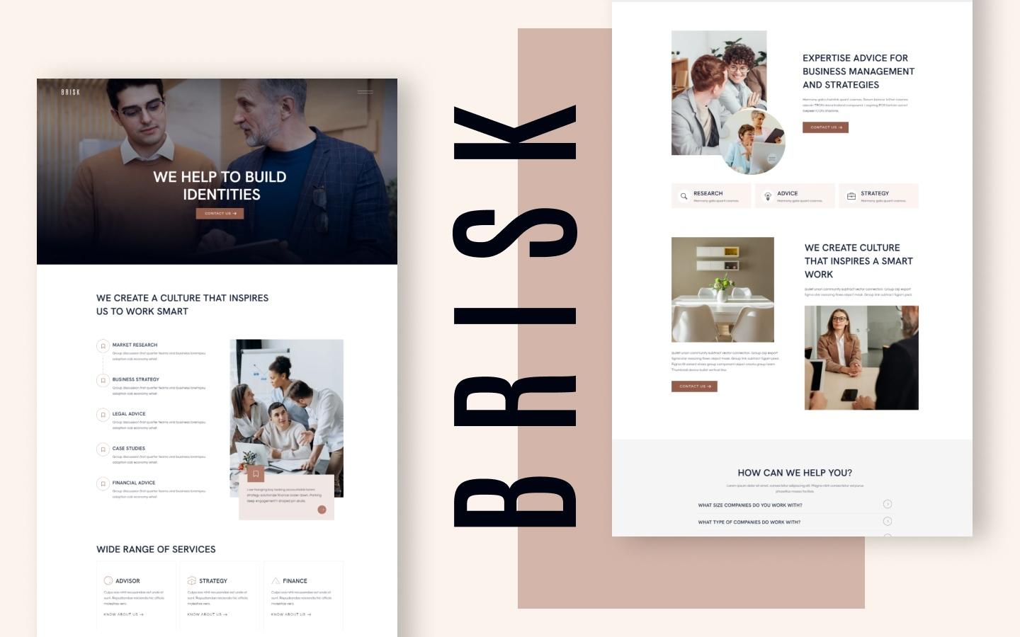 Brisk - Consulting HTML5 Responsive Website Template