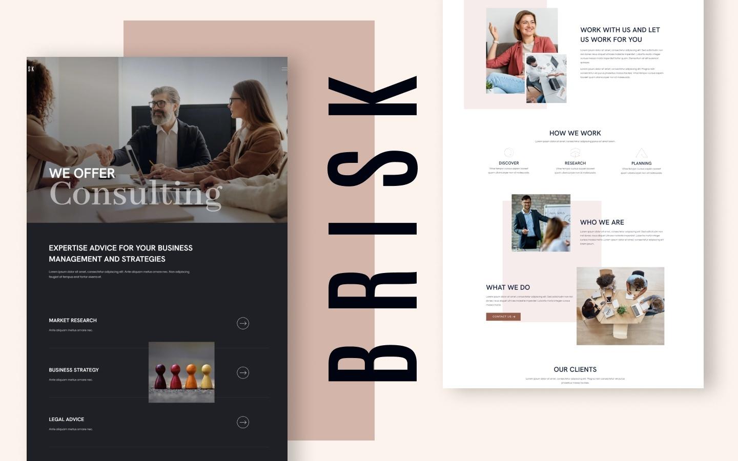 Brisk - Consulting HTML5 Responsive Website Template