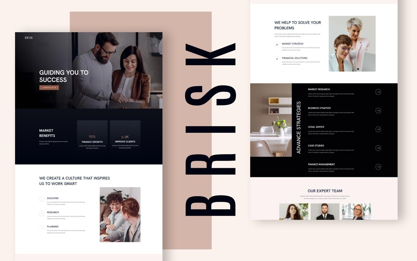 Brisk - Consulting HTML5 Responsive Website Template