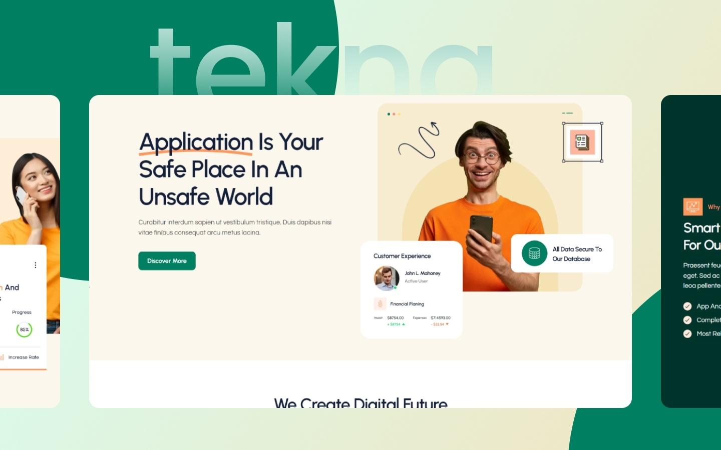 Tekna - Startup HTML5 Responsive Website Template