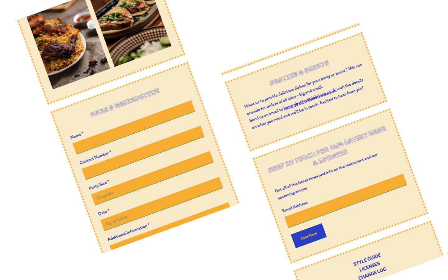 Delicioso - Restaurant HTML5 Responsive Website Template