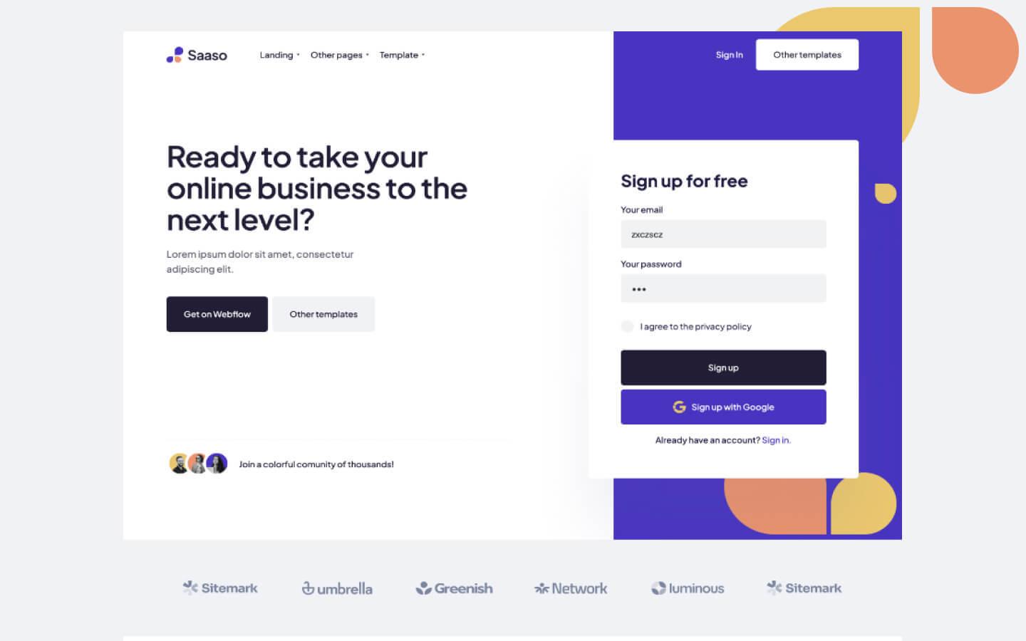 Saso - SaaS HTML5 Responsive Website Template Saso - SaaS HTML5 Responsive Website Template