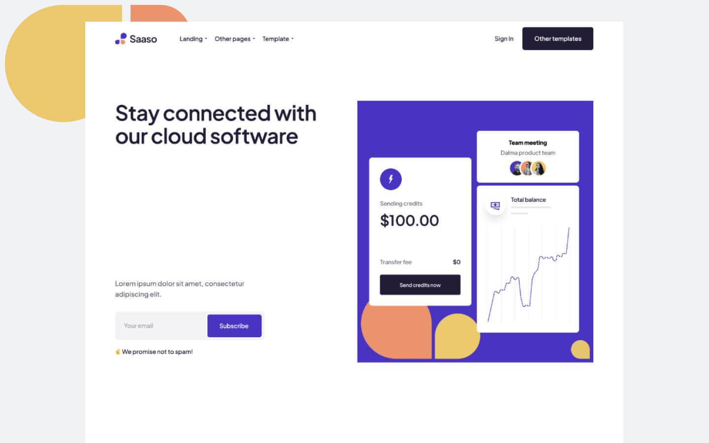 Saso - SaaS HTML5 Responsive Website Template Saso - SaaS HTML5 Responsive Website Template