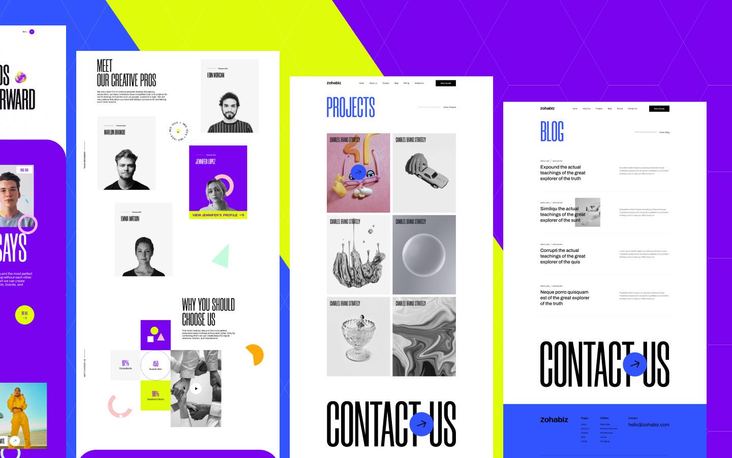 Zohabiz - Startup HTML5 Responsive Website Template