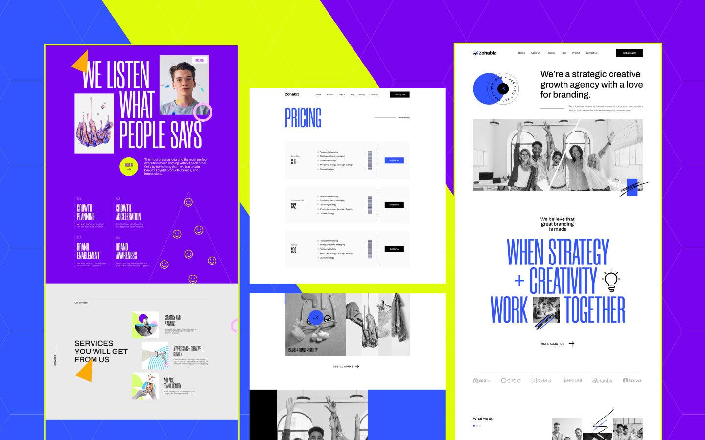 Zohabiz - Startup HTML5 Responsive Website Template