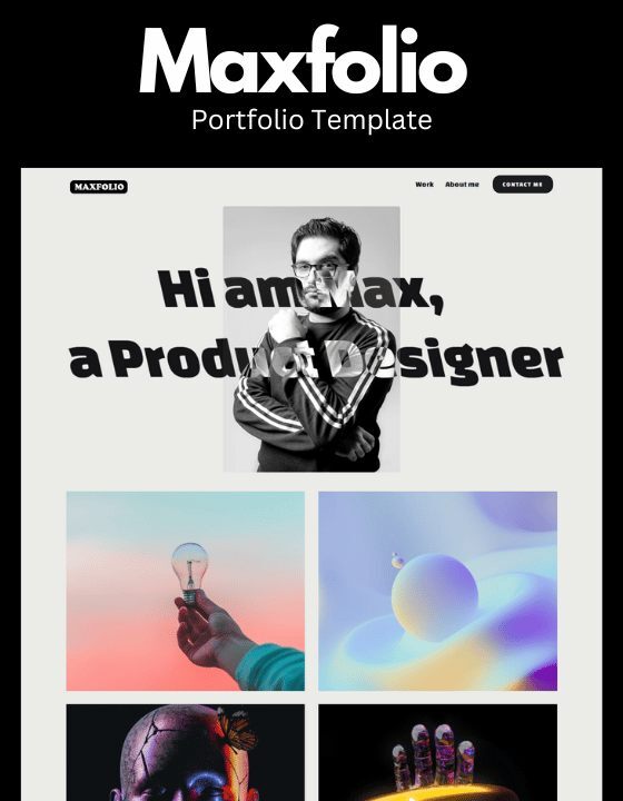 Maxfolio - Portfolio HTML5 Responsive Website Template